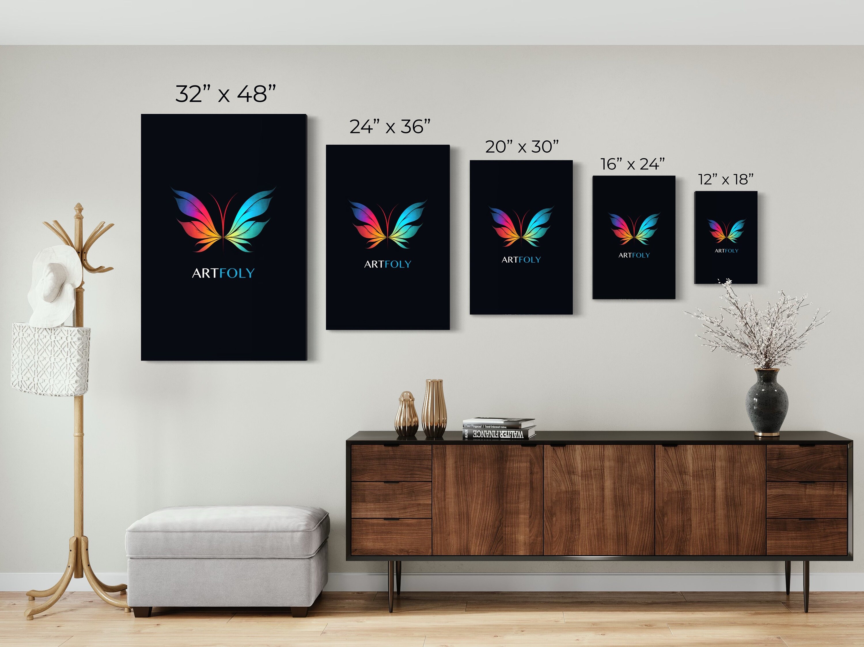 Abstract Fluid Wall Art, Melting Lines Wall Art, Abstract Wall Art ...