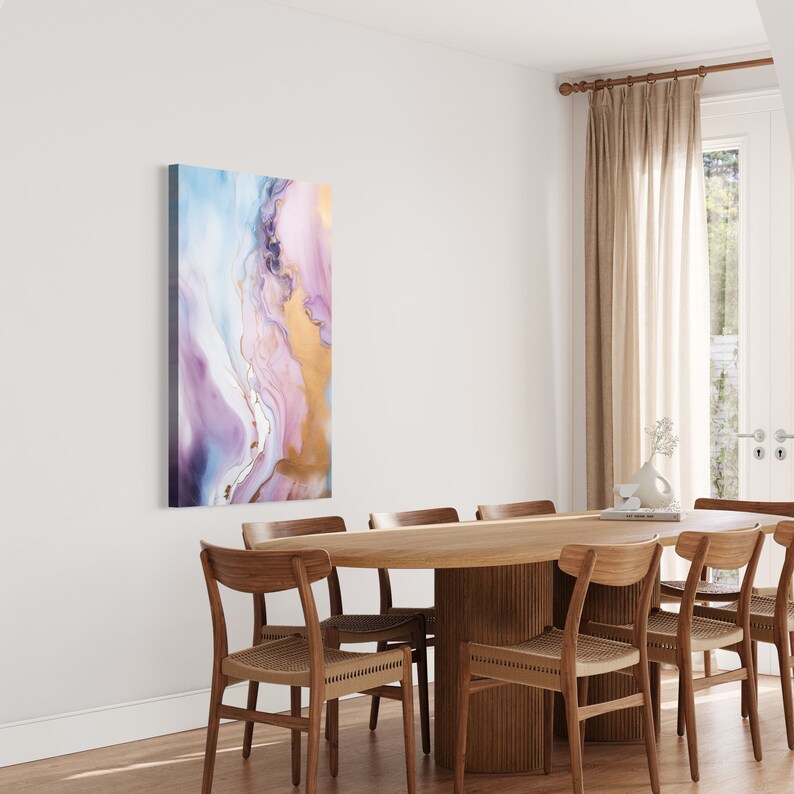 Abstract Fluid Wall Art Melting Lines Wall Art Abstract Wall - Etsy