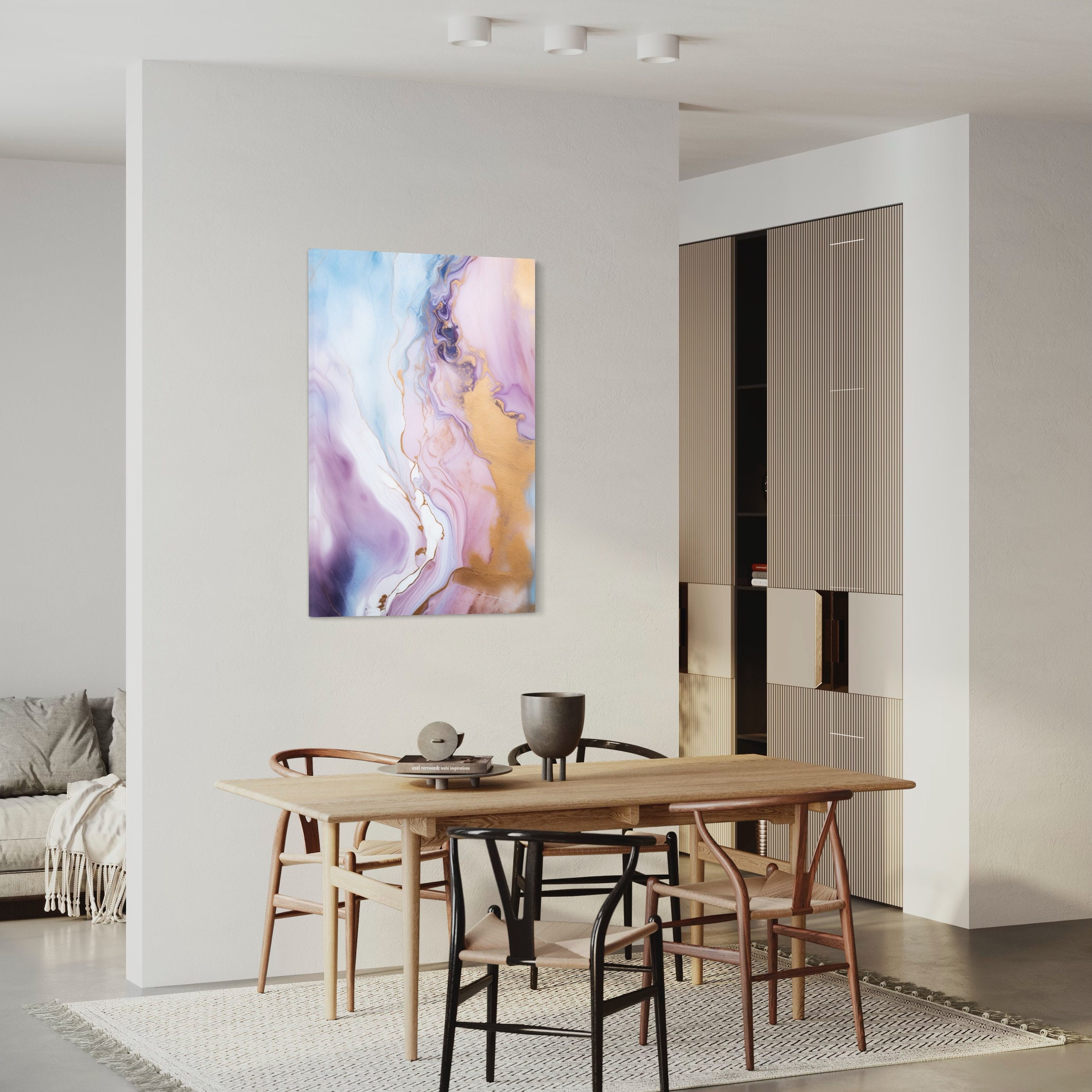 Abstract Fluid Wall Art Melting Lines Wall Art Abstract Wall - Etsy