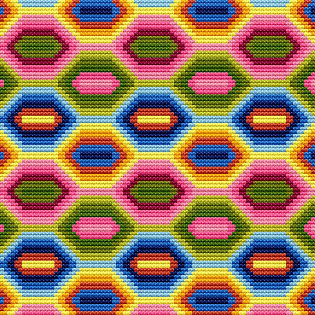 Lozenge Digital Download Needlepoint Chart - Etsy