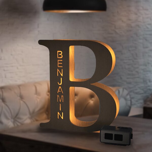 Wooden Wall Lamp - Etsy