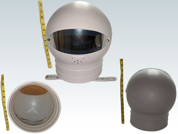 Hard Plastic Space Helmet with Attached Visor, Astron… - Gem