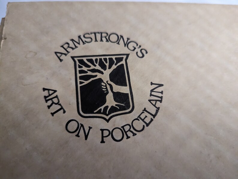 1984 Armstrong's Art on Porcelain Plate "purr-swayed" Collectible, Gift ...