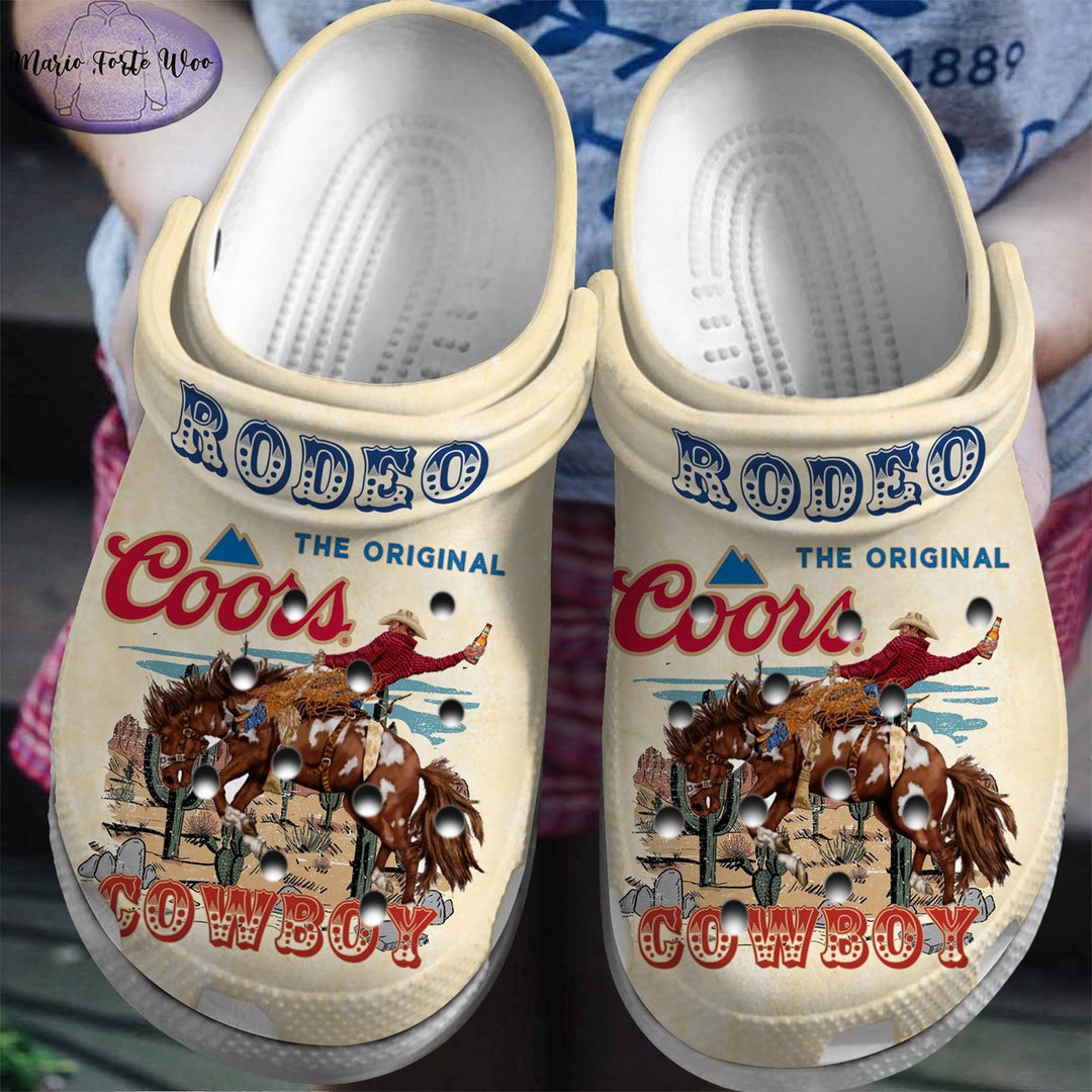 Coors Ranch Rodeo Clogs Coors Ranch Rodeo Shoes Coors Ranch - Etsy UK