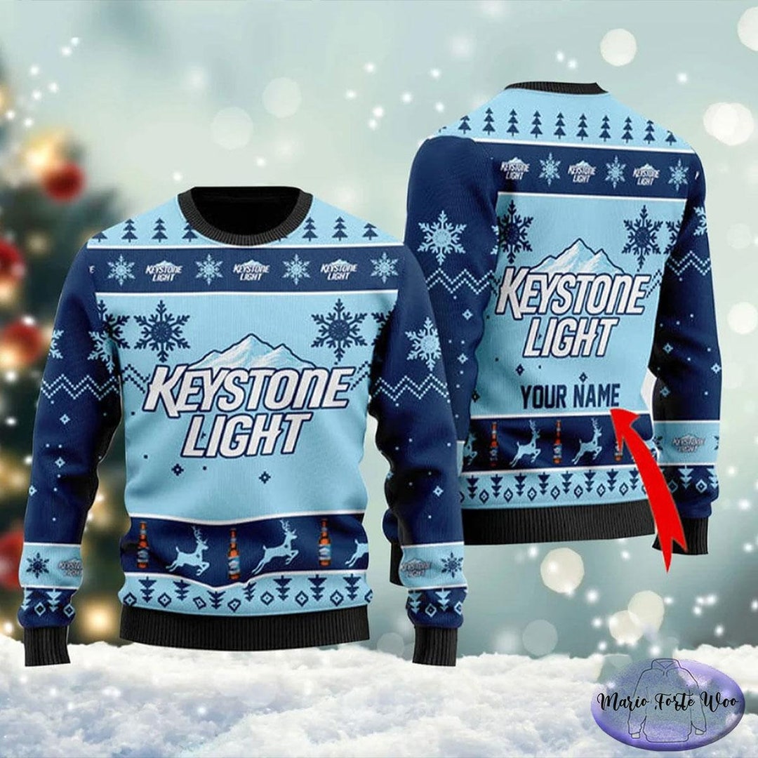 Keystone Light Gift Keystone Light Ugly Sweater Keystone - Etsy