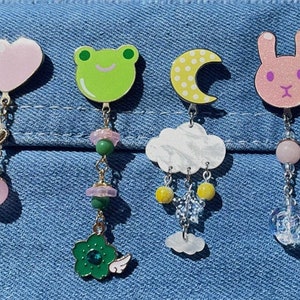 Balloon Dangle Pins | Decorative Pin Charms; Adorable Addition to ...