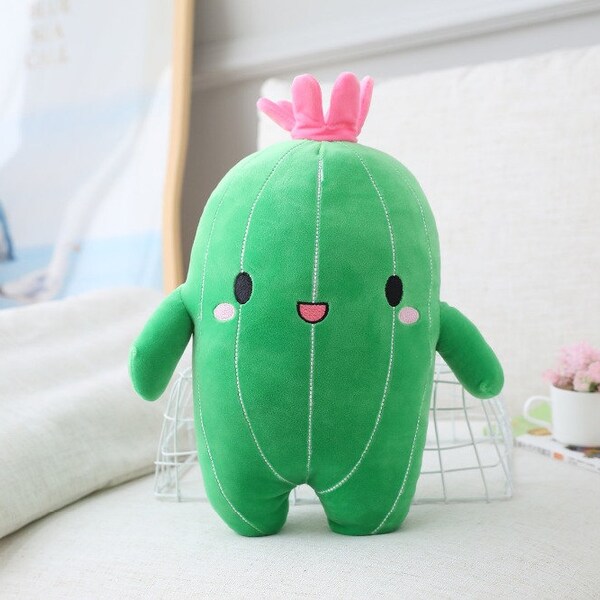 Cactus Plush Pillow - Etsy
