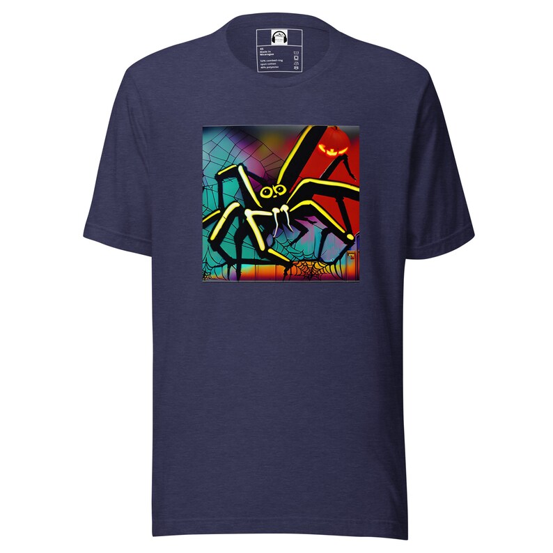 Spider Spray Paint Graffiti Art Spooky Season Unisex T-shirt - Etsy