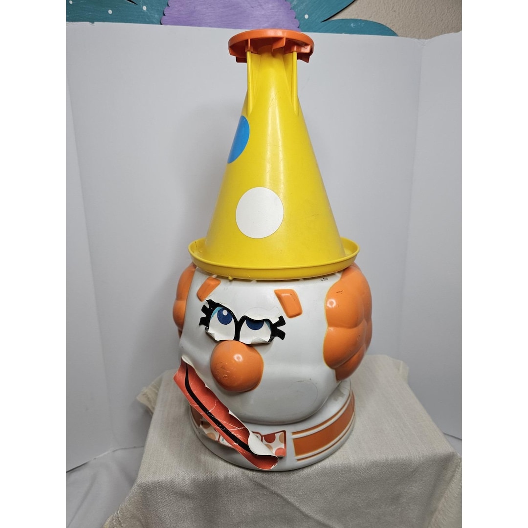 Vintage 1978 Wham-o Fun Fountain Clown Head Sprinkler Toy - Etsy