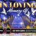 In Loving Memory PNG, Royal Blue Gold Stairway to Heaven's Gate ...