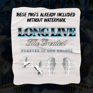 Long Live the Greatest PNG, Blue Sky Heaven Gate Memorial Background ...