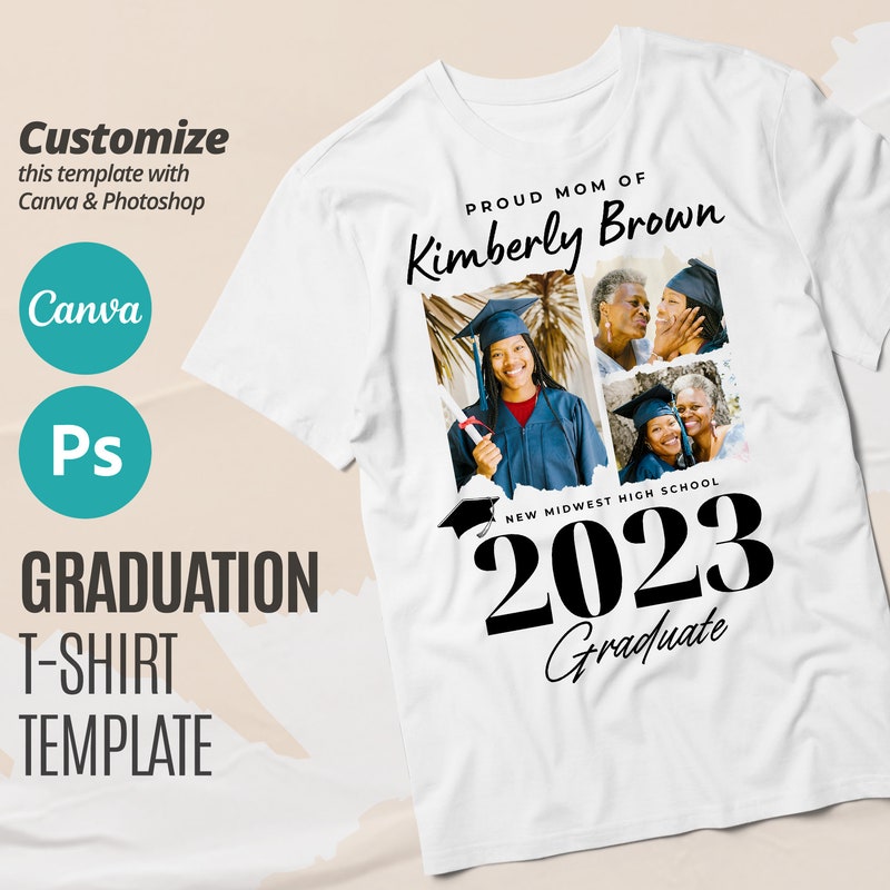 Graduation Shirt Template - Etsy