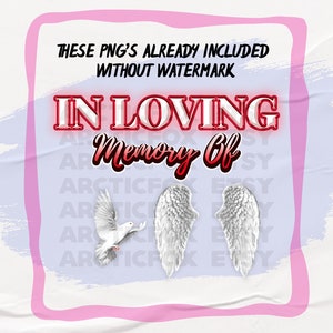 In Loving Memory PNG, Red Sky Heaven Stairway Memorial Background for ...