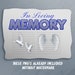 In Loving Memory Pin Button Canva Template, Memorial Button Pin ...