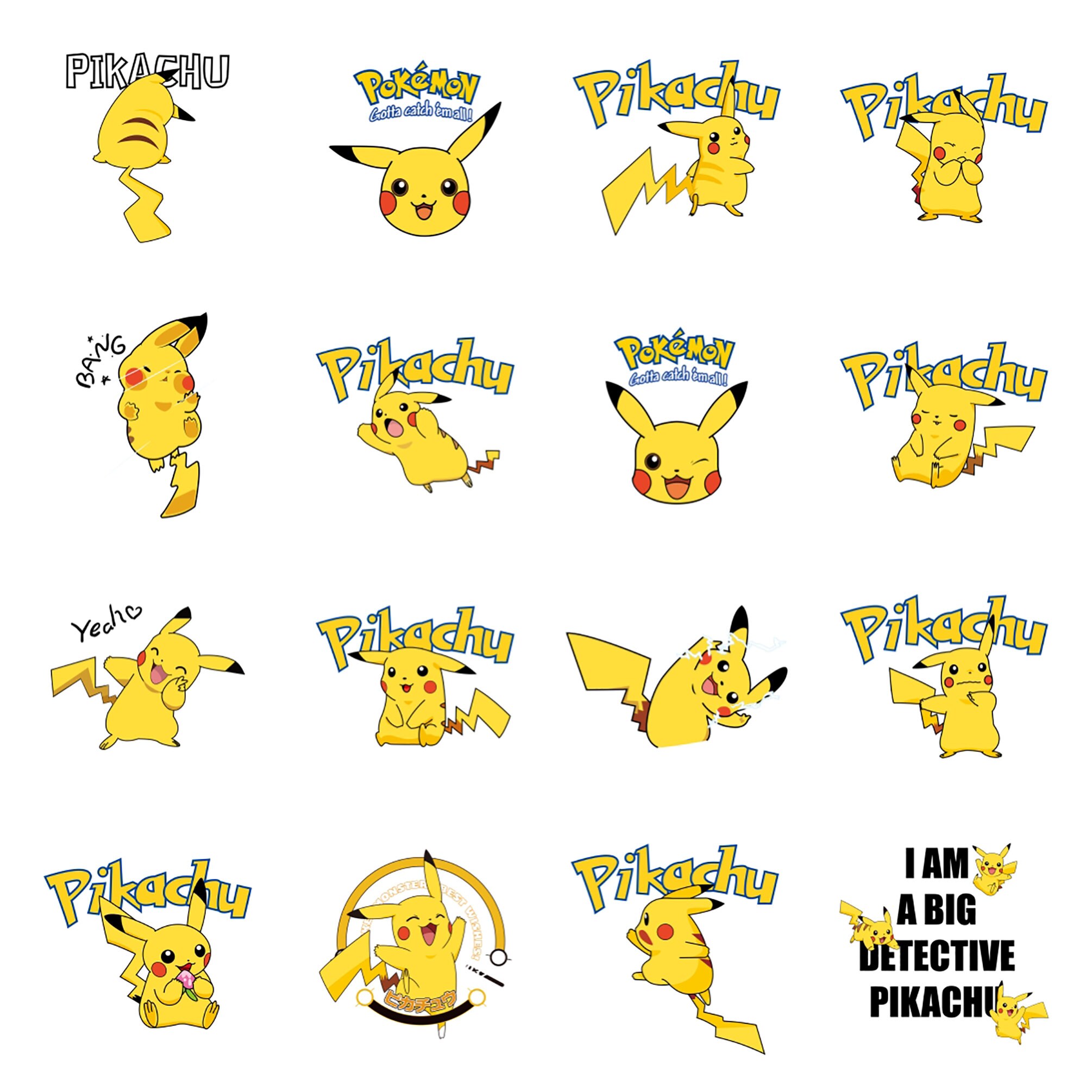 Pikachu PNG Pikachu Clip Art Pikachu Layering Pikachu - Etsy Israel