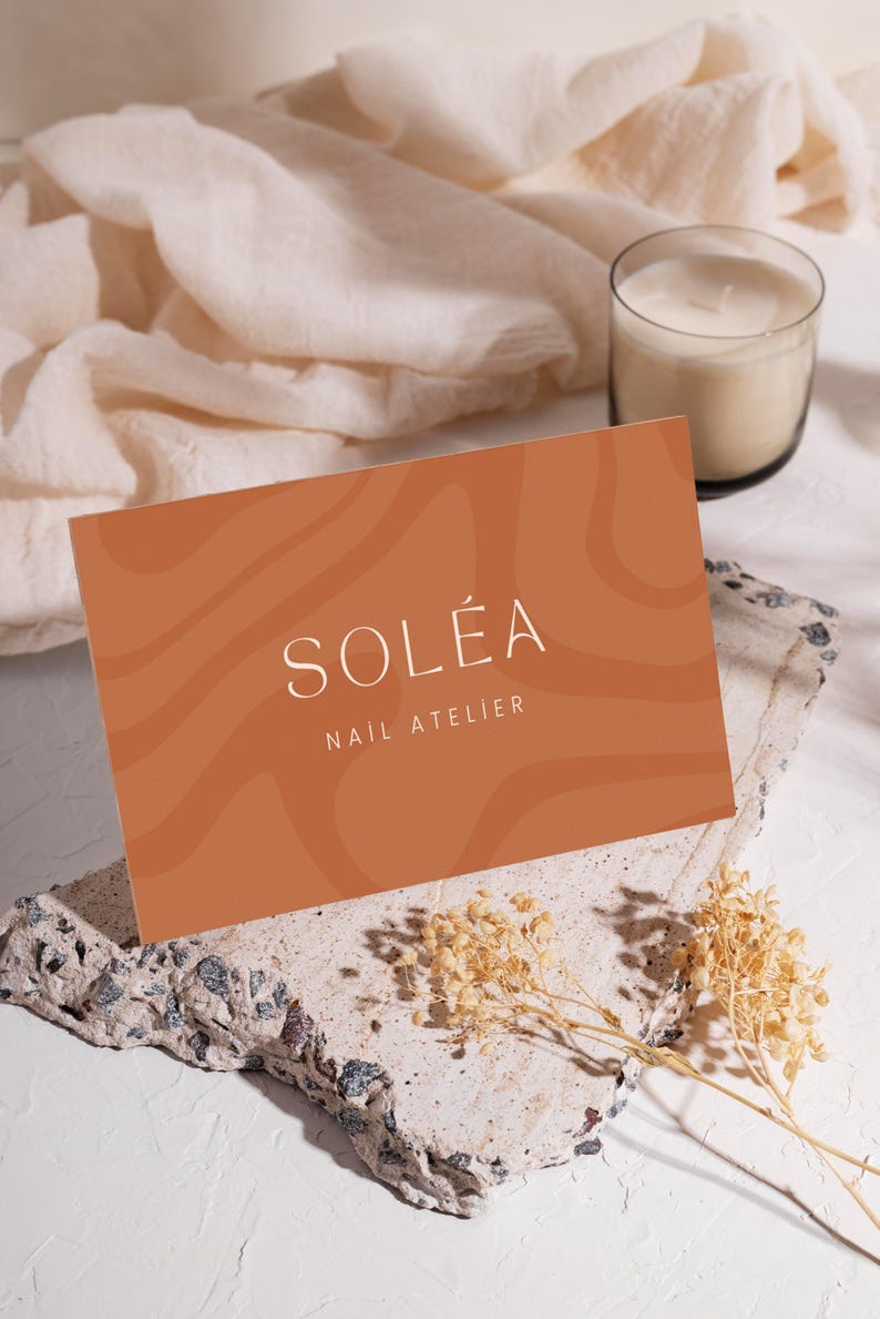 Nail Salon Loyalty Card Template Canva, Editable Stamp Rewards Card ...