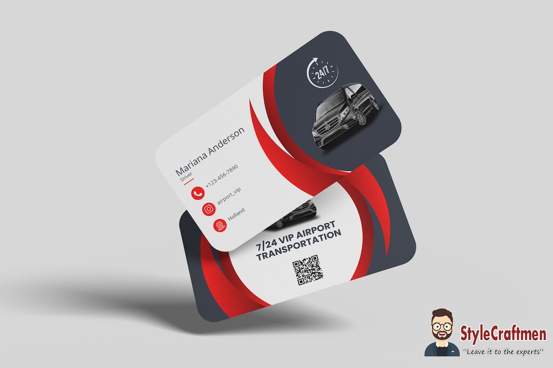 Vip Airport Transportation Business Cards Personalization - Etsy