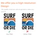 Surfing T-shirt Designs: Retro Surf Graphic Bundle (PNG) - Etsy