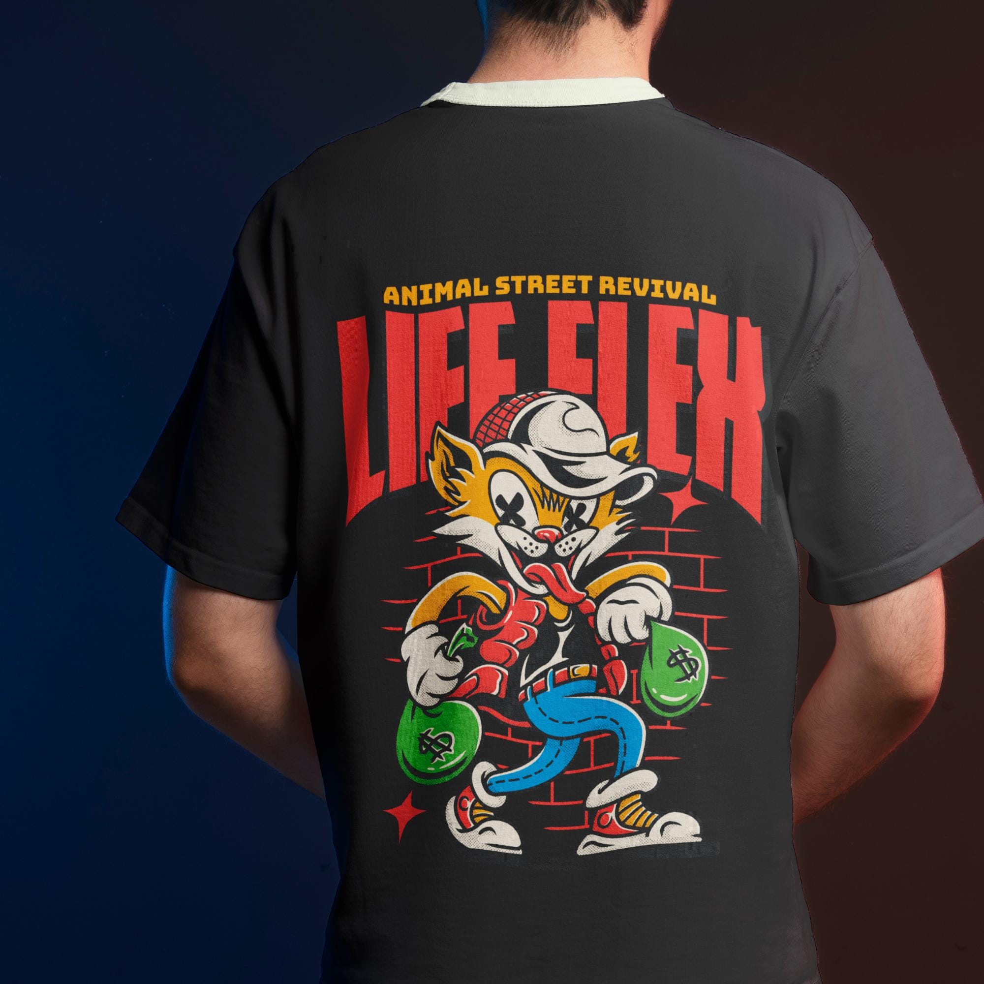 50 Urban Streetwear T-shirt Designs: Funky PNG Bundle - Etsy