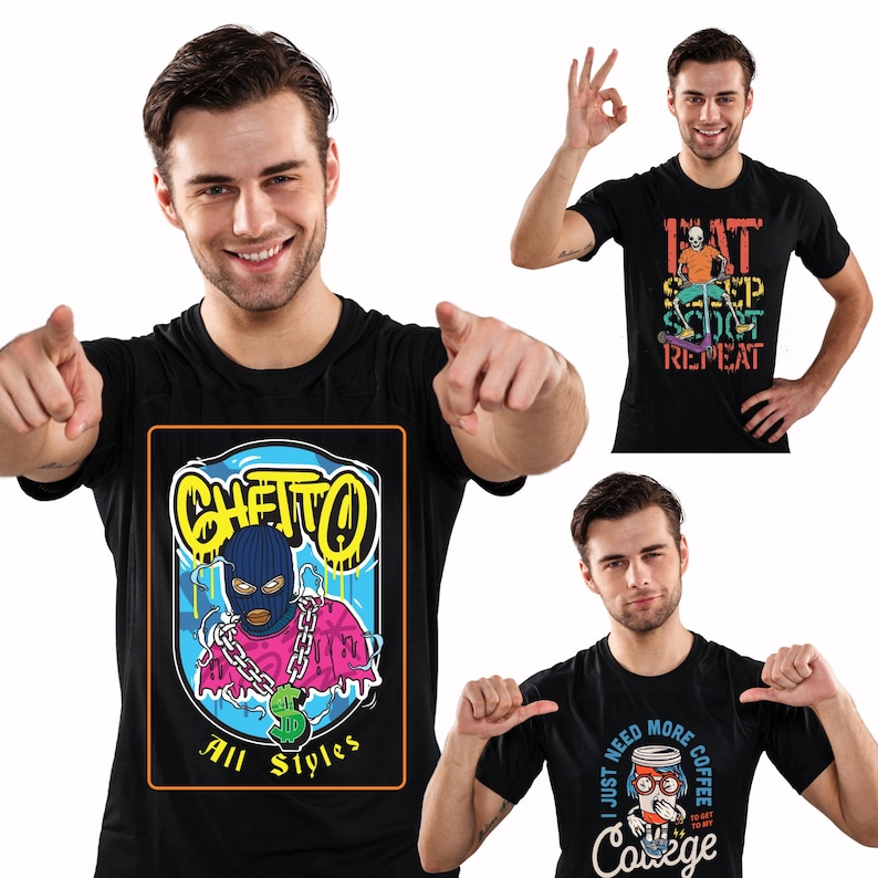 100 Urban Streetwear T-shirt Designs: PNG SVG Bundle - Etsy