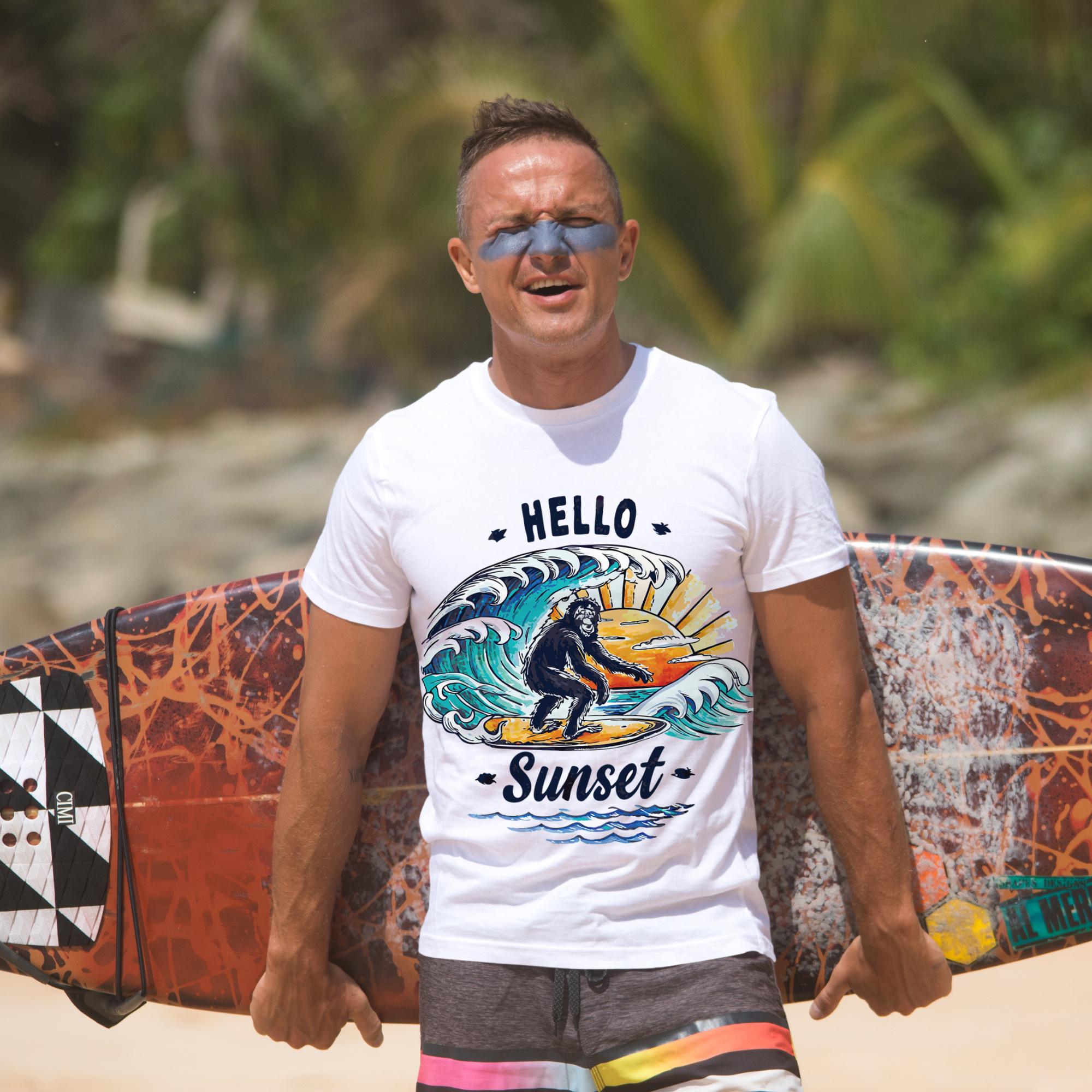Surfing T-shirt Designs: Retro Surf Graphic Bundle (PNG) - Etsy