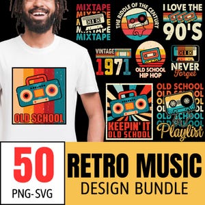 Old School Playlist Cassette Svg - Etsy