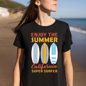 Surfing T-shirt Designs: Retro Surf Graphic Bundle (PNG) - Etsy