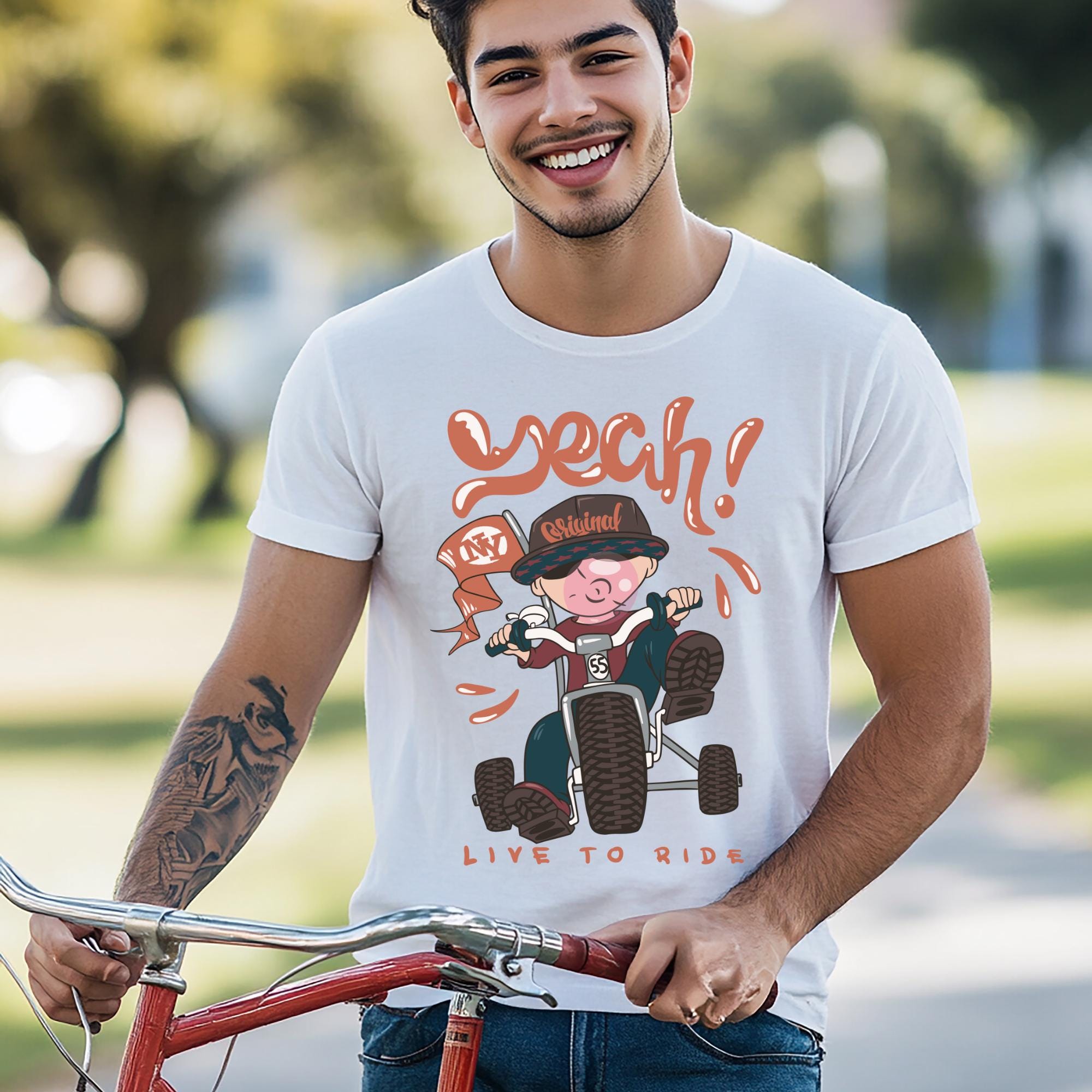 Cartoon T-shirt Design Bundle: 50 PNG & SVG Files - Etsy