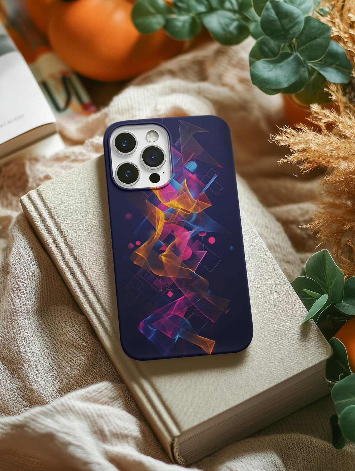 Colourful, Geometric Shape Design Phone Case for Iphone, Google Pixel ...