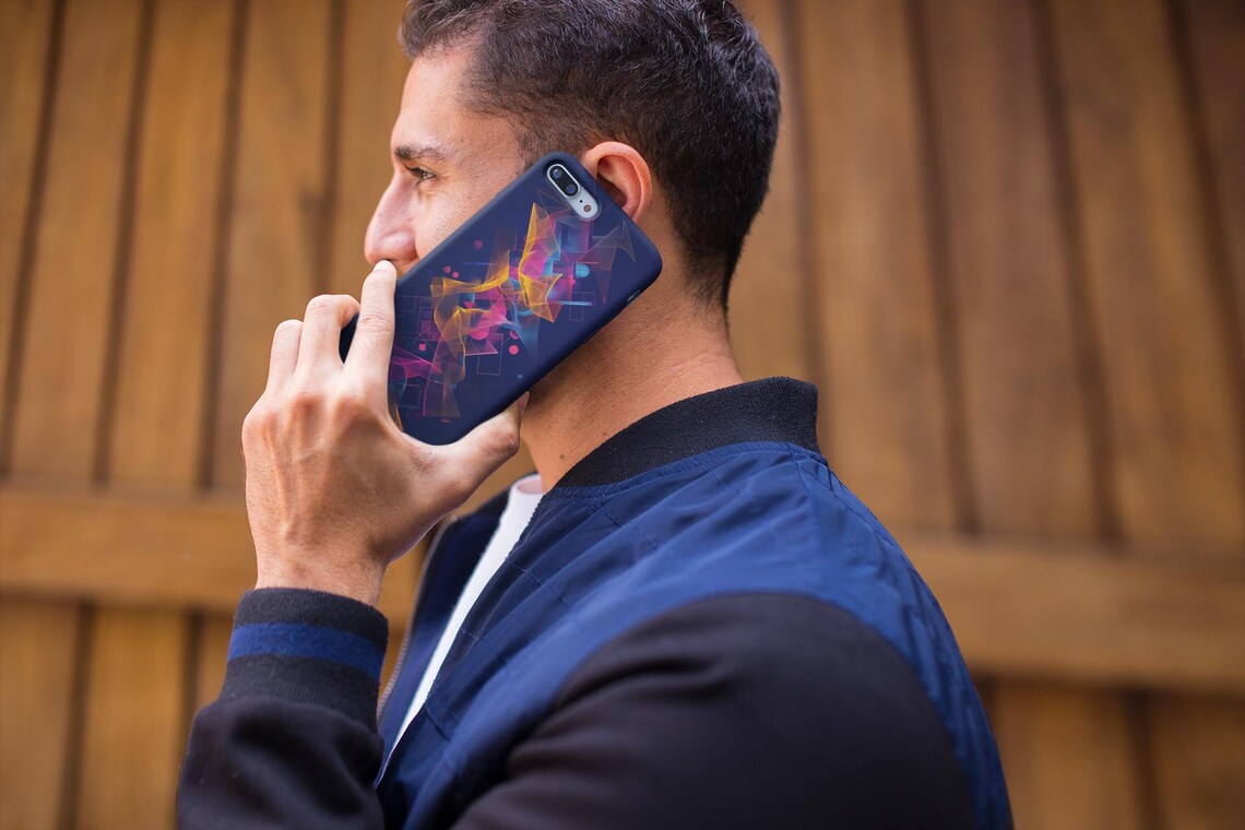 Colourful, Geometric Shape Design Phone Case for Iphone, Google Pixel ...