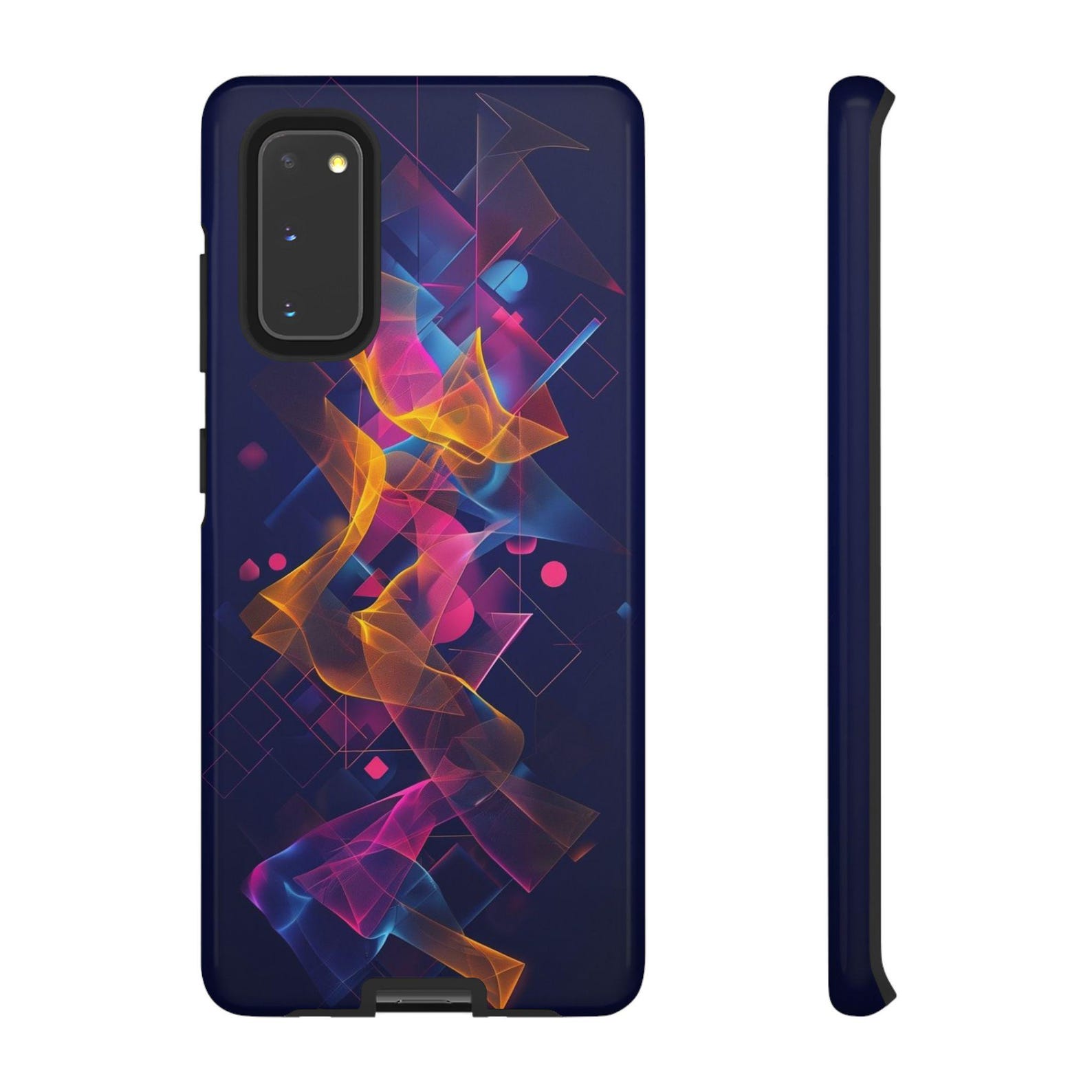 Colourful, Geometric Shape Design Phone Case for Iphone, Google Pixel ...