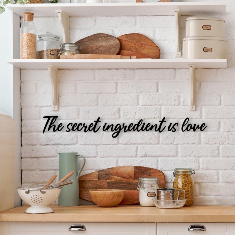Kitchen Letters - Etsy