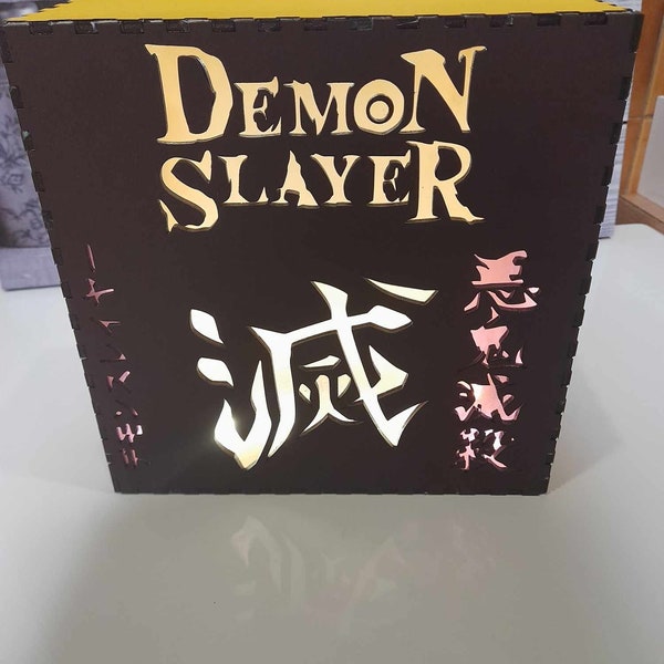 Demon Slayer Lamp - Etsy