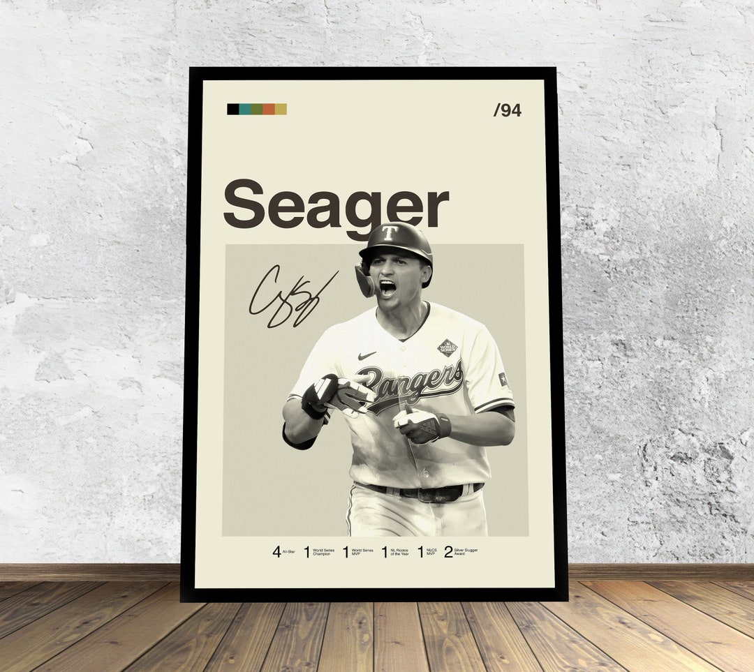 Corey Seager Poster Los Angeles Dodgers Baseball Prints - Etsy
