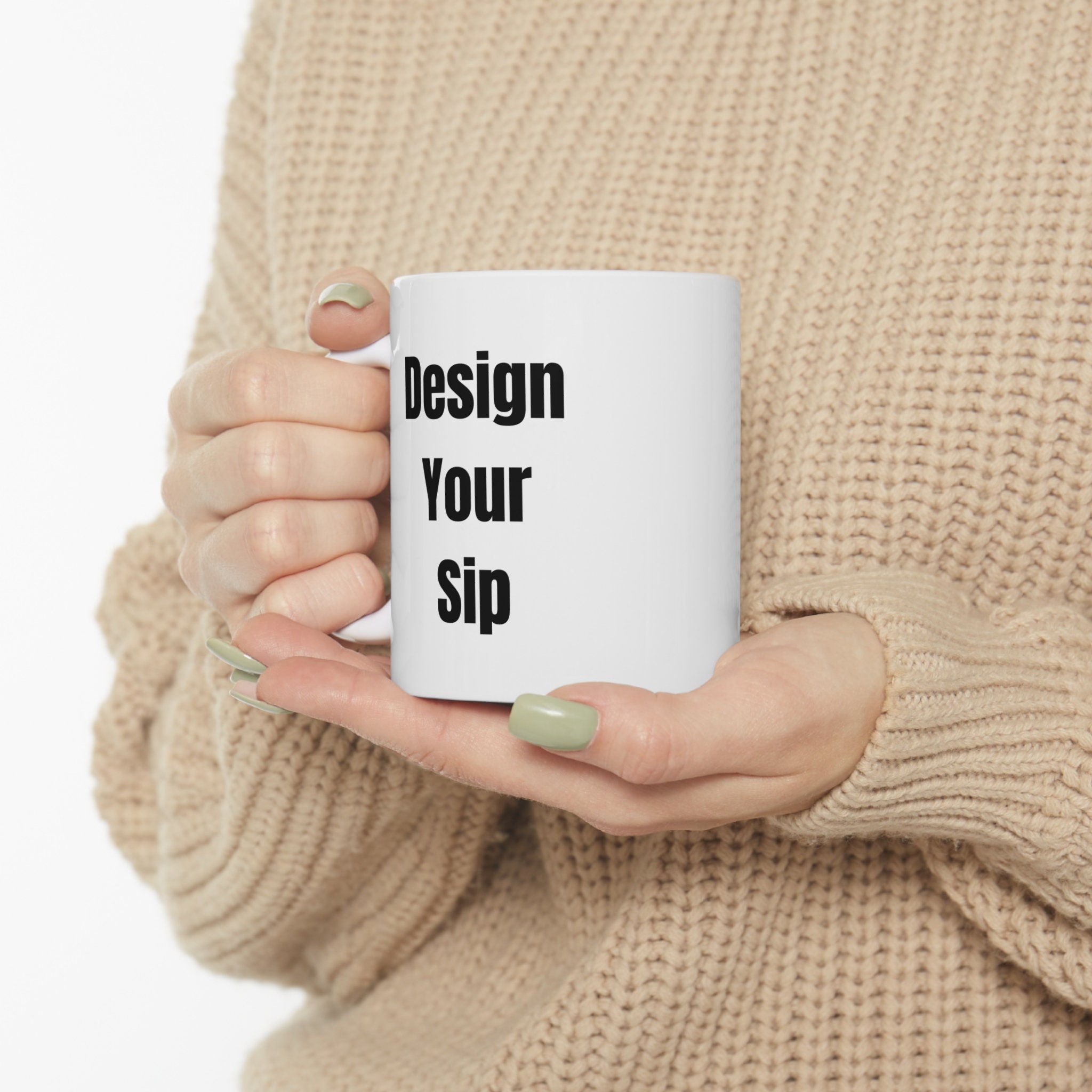 Design You Sip Mug Magic Mug Inspirational Design - Etsy UK