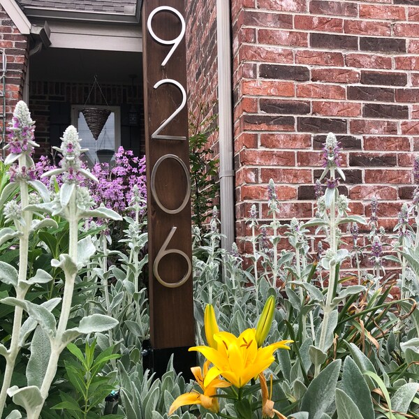 Address Sign Post - Etsy