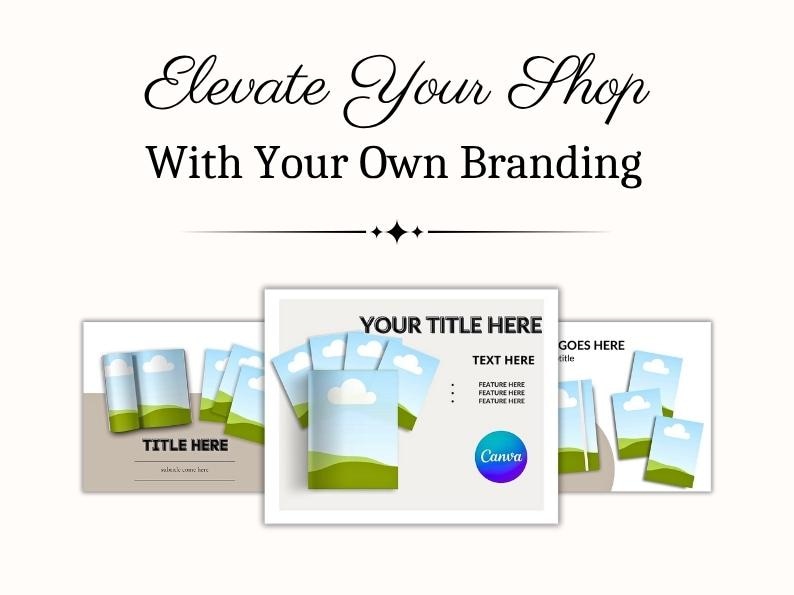 250+ Etsy Listing Templates, Canva Drag and Drop Templates, Etsy Mock ...