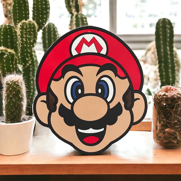 Mario Wooden Letters - Etsy