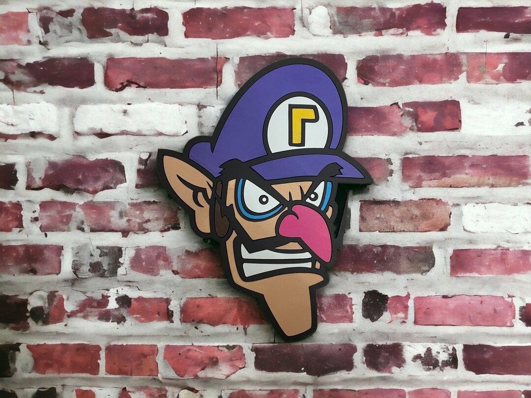 Luwario - Mario Bros Wooden Display - Etsy