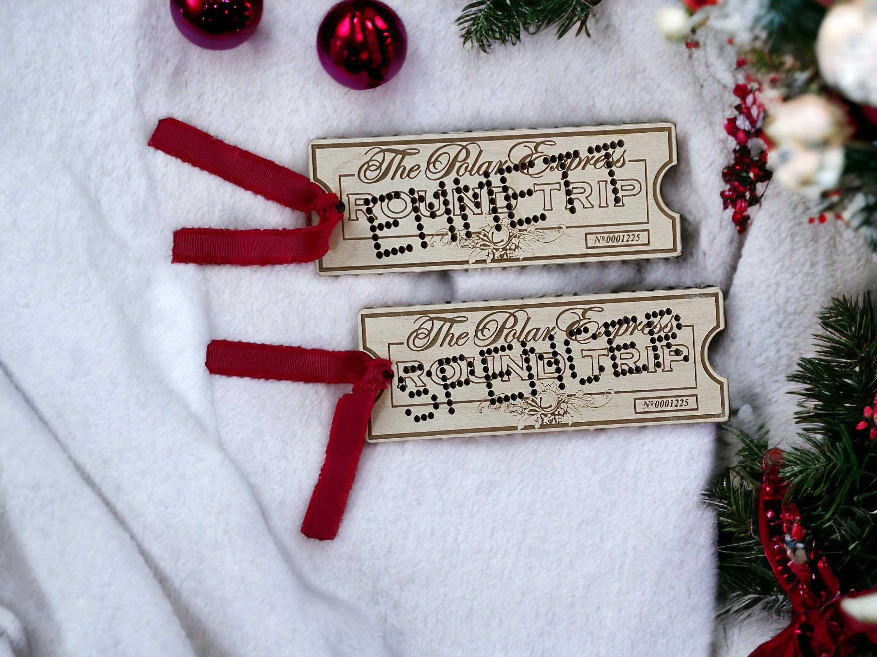 Polar Express Punched Ticket - Etsy