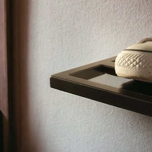 Wall Mounted Metal Shoe Rack: Modern Entryway Organizer - Etsy