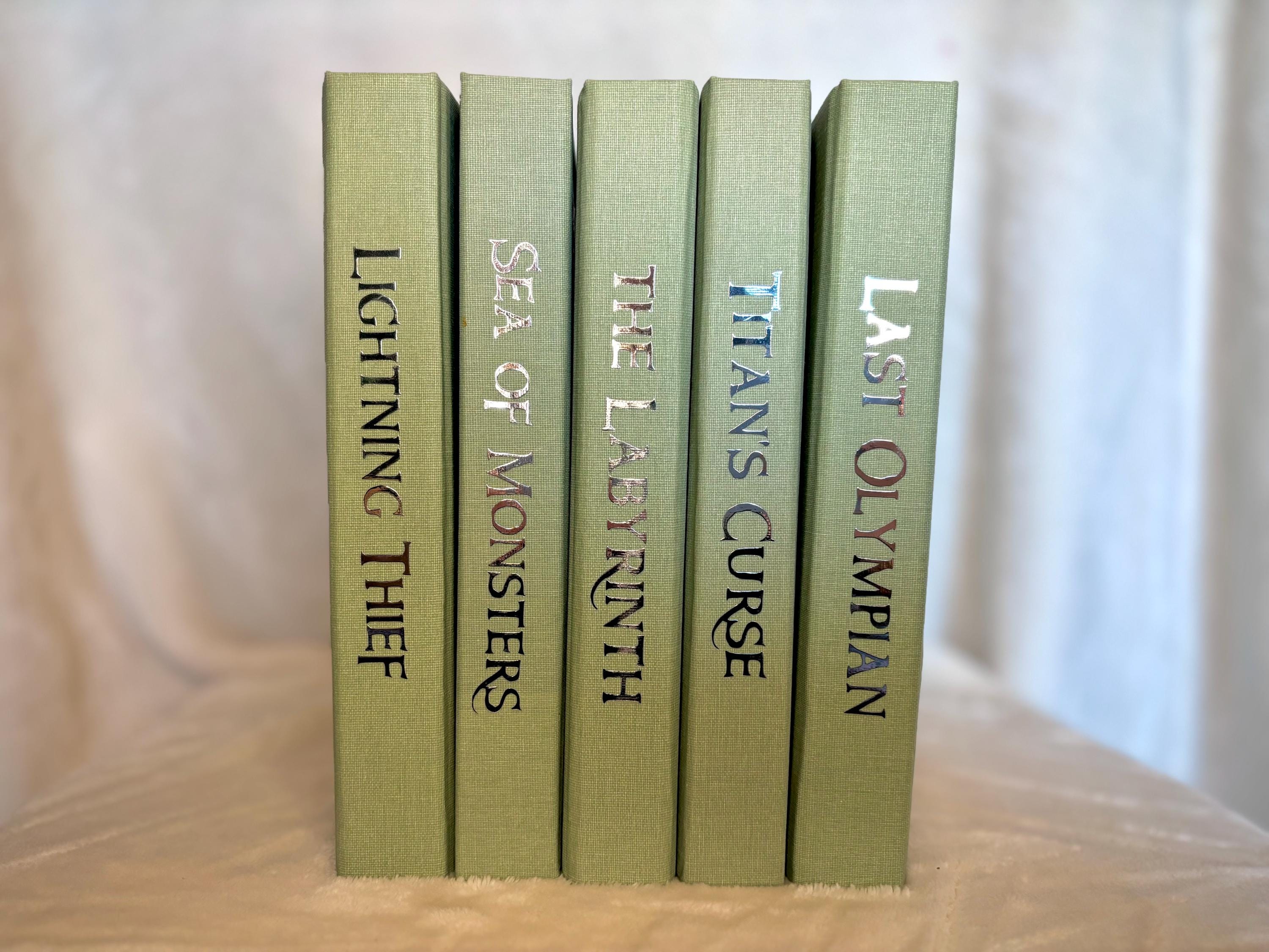 Percy Jackson and the Olympians: Custom Rebind - Etsy
