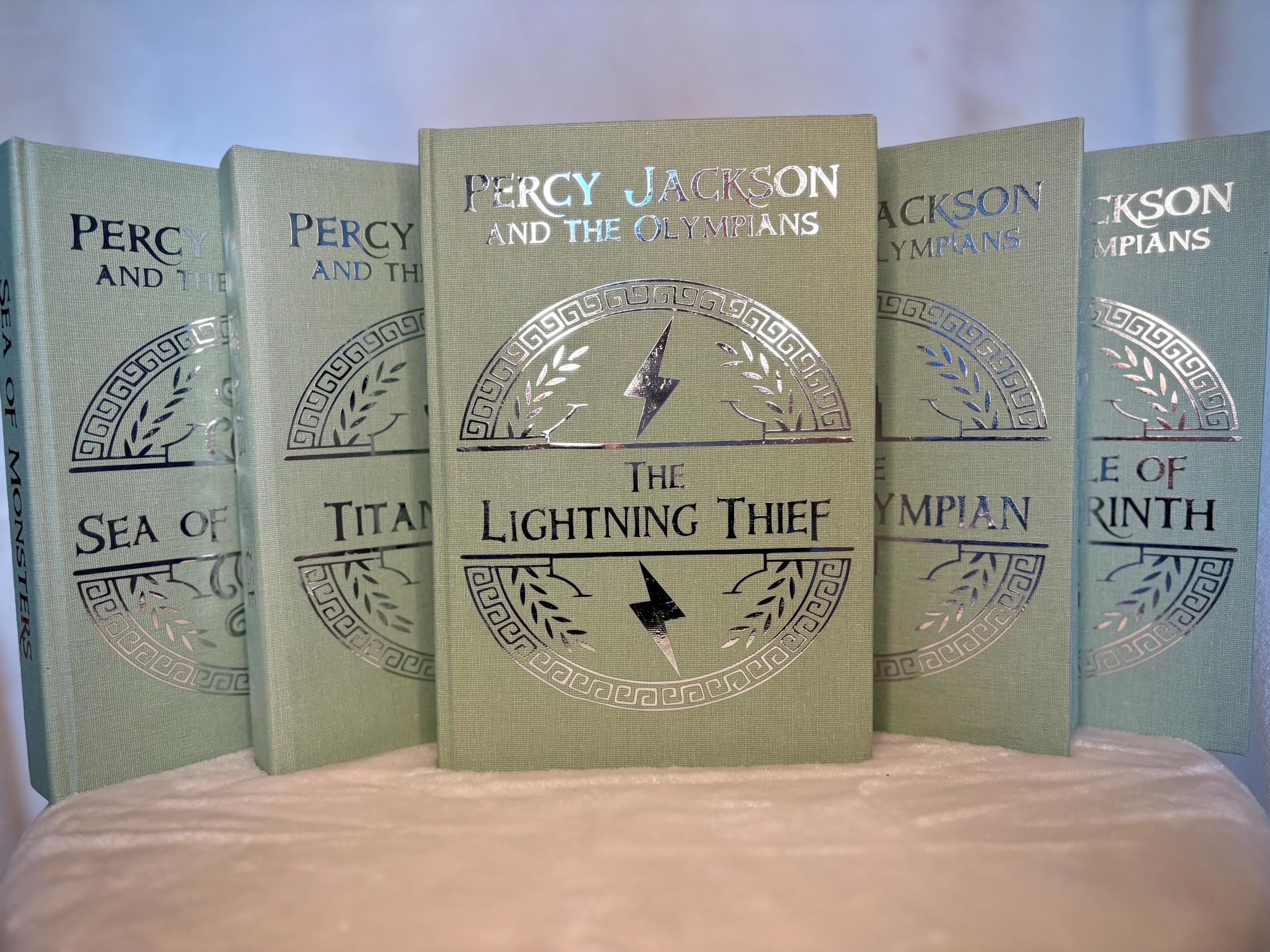 Percy Jackson and the Olympians: Custom Rebind - Etsy