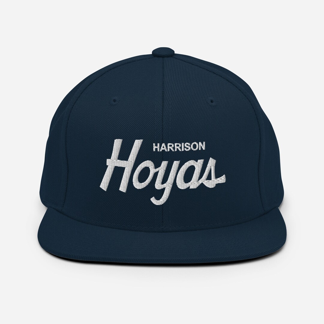 Harrison Hoyas Snapback Hat Fan of Harrison Hat Kennesaw Georgia ...