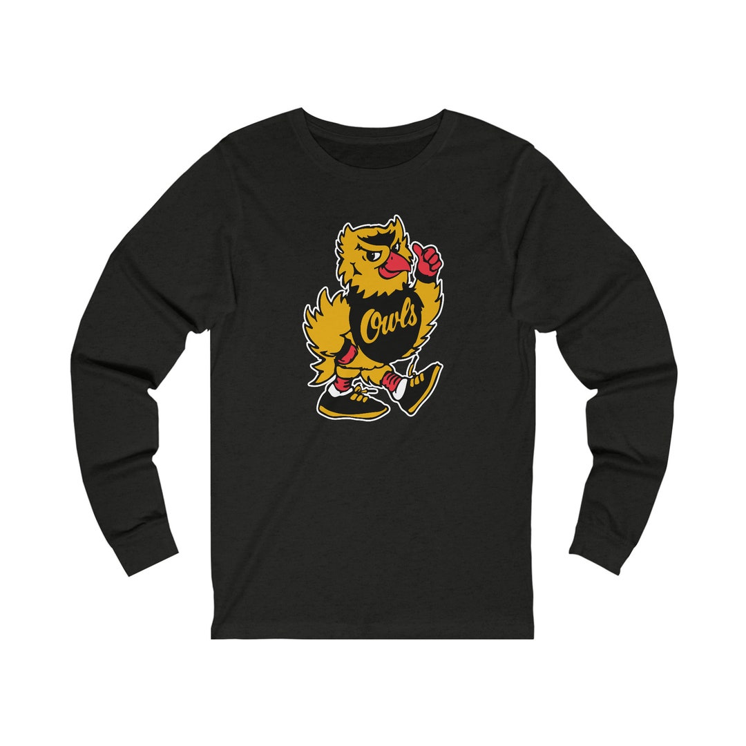 Retro Scrappy Owl Long Sleeve T-shirt | Kennesaw State Tee | Fan of ...