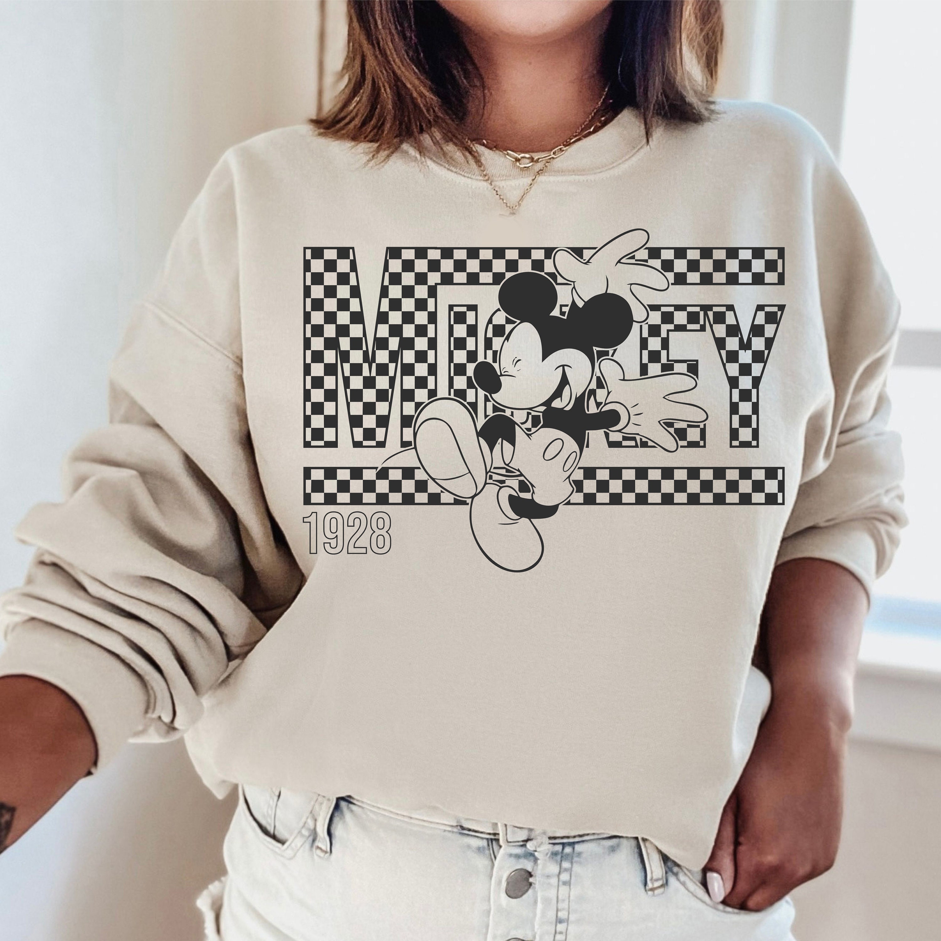 Checkered Mickey Svg Png, Instant Download Printable Design Svg for ...