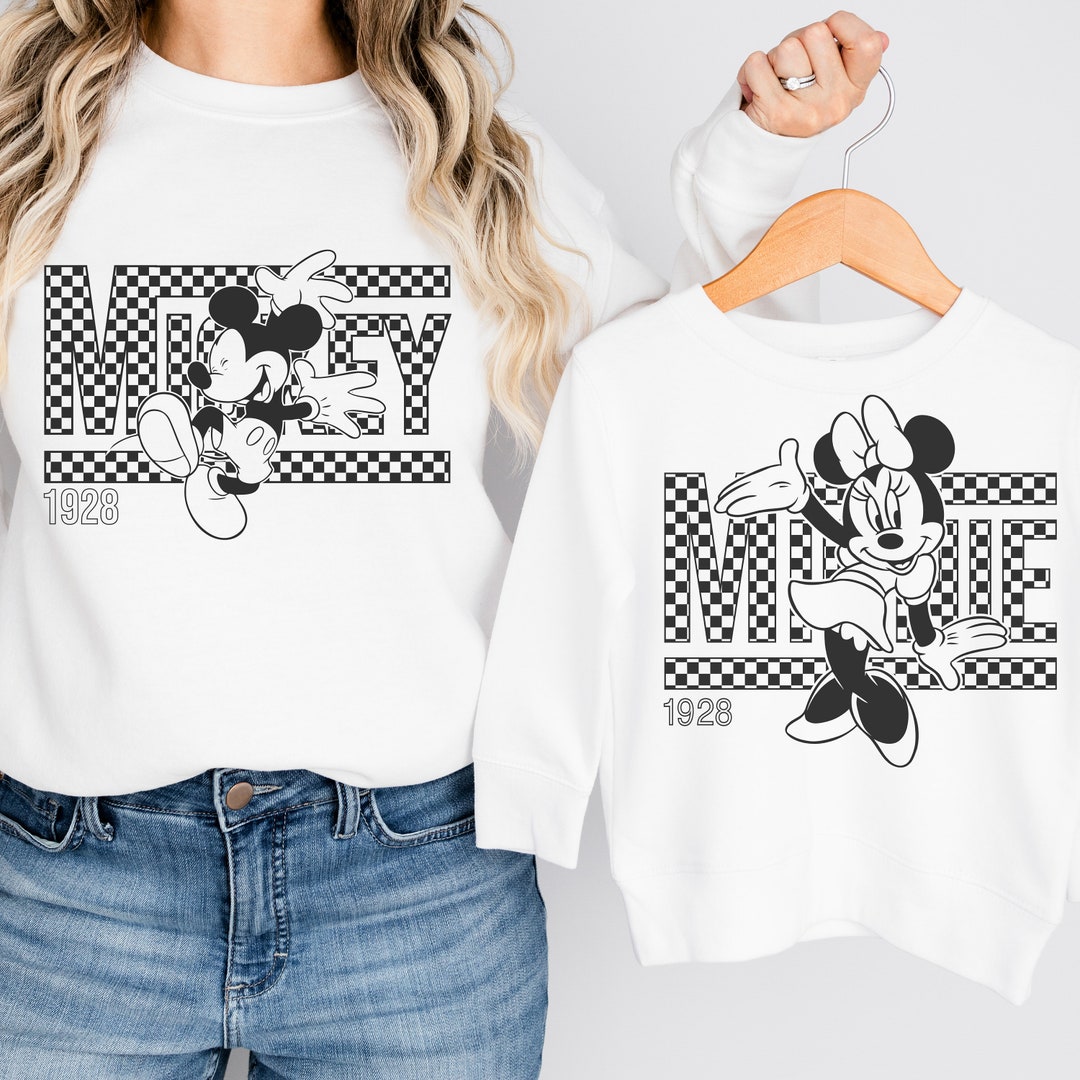 Checkered Mickey Bundle Svg Png, Instant Download Printable Design Svg ...