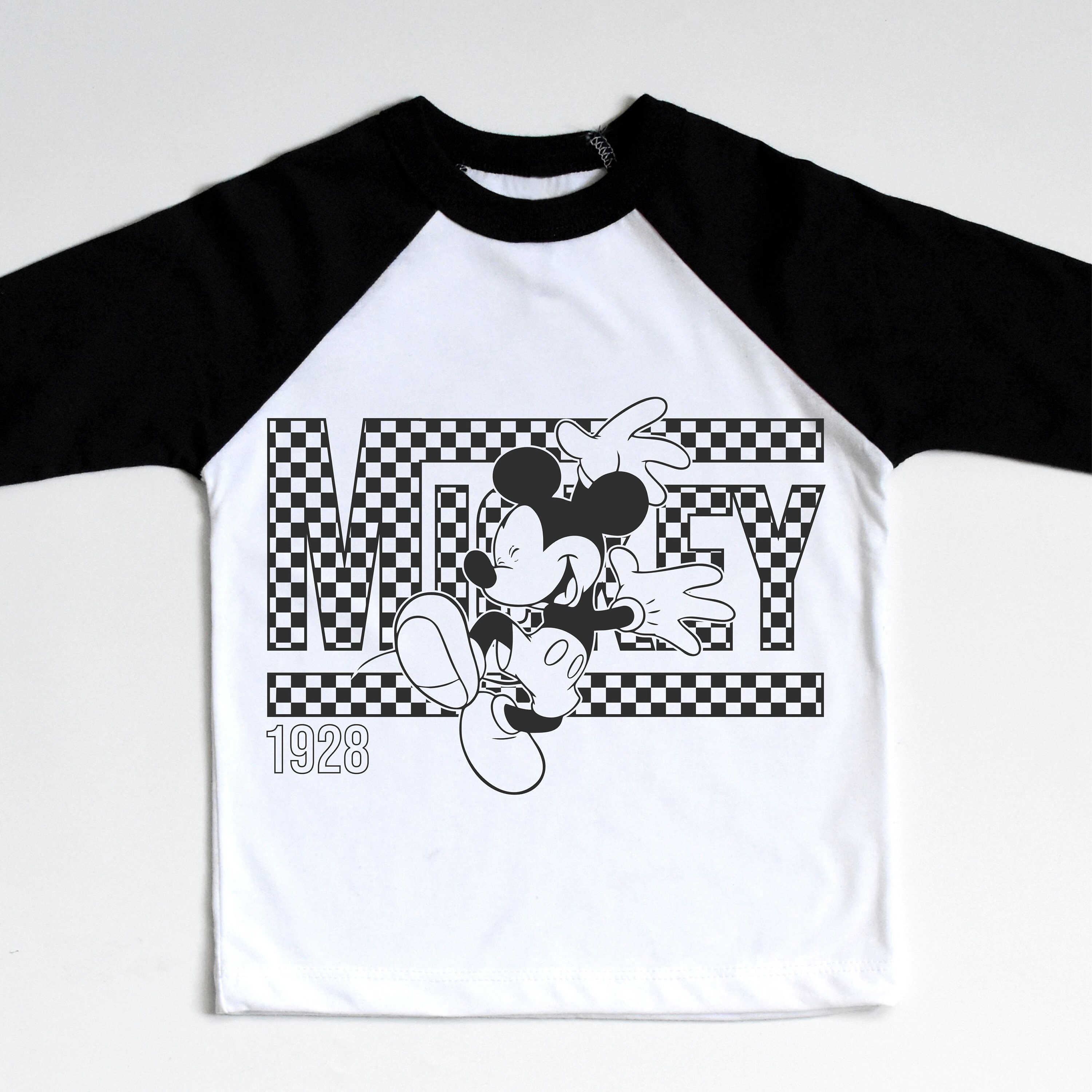 Checkered Mickey Svg Png, Instant Download Printable Design Svg for ...