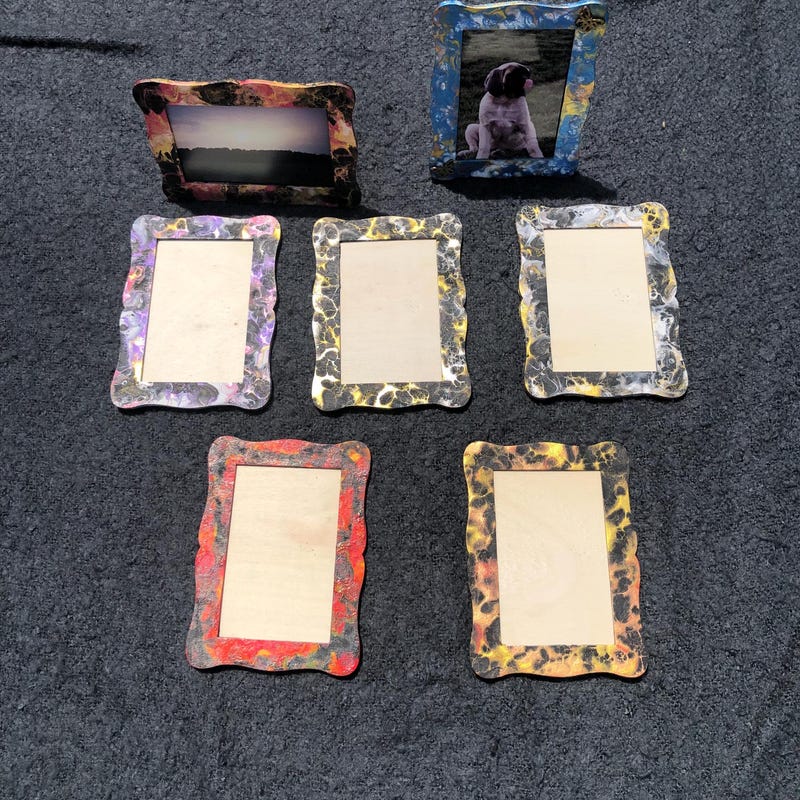 Painted Frames - Etsy