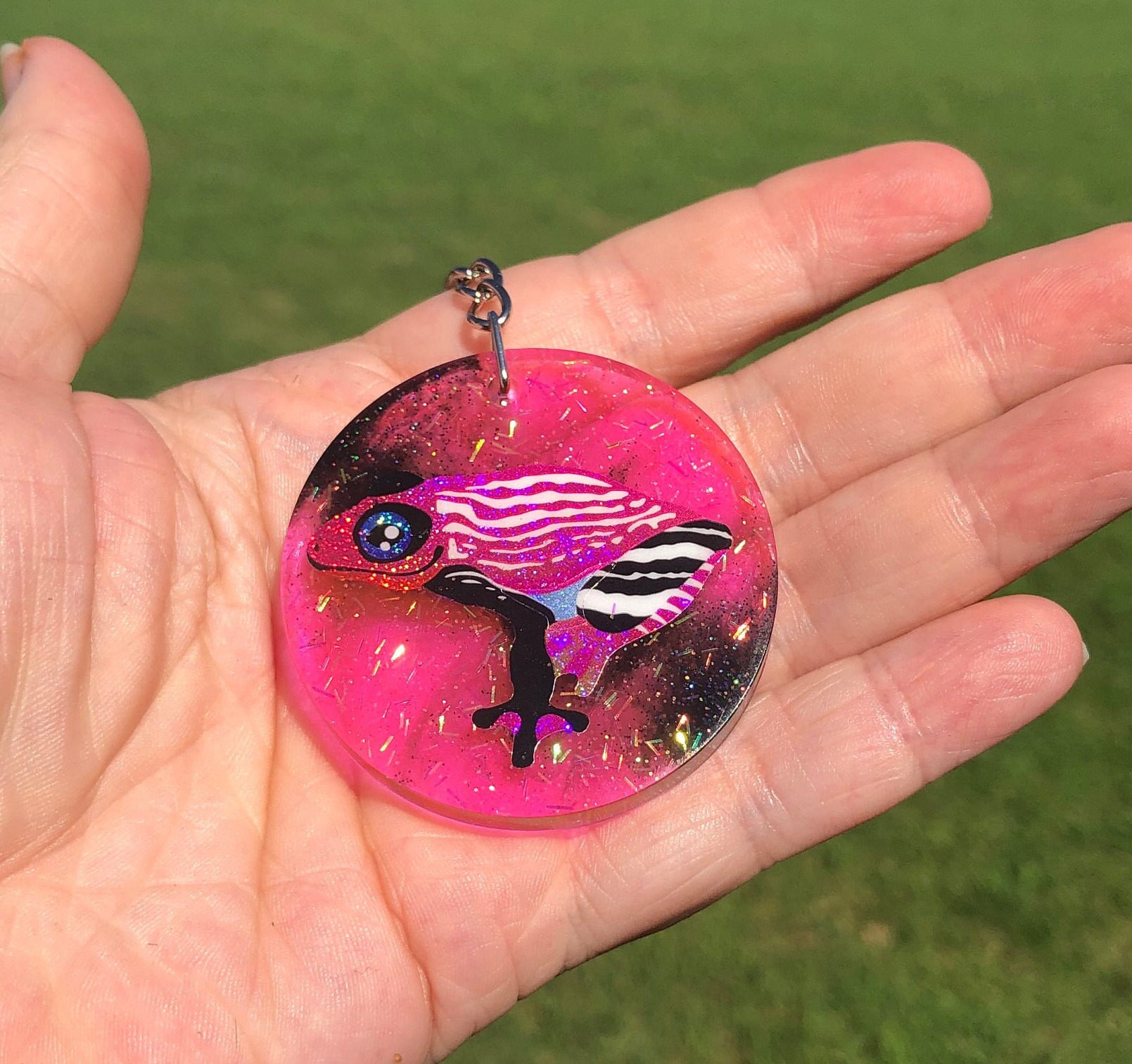 Poison Dart Frog Keychains, Rain Forest Tree Frog Keychains, Unique ...